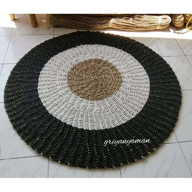 87cm Woven Round Carpet / Rug Seagrass / Can Request Color Like2 ...