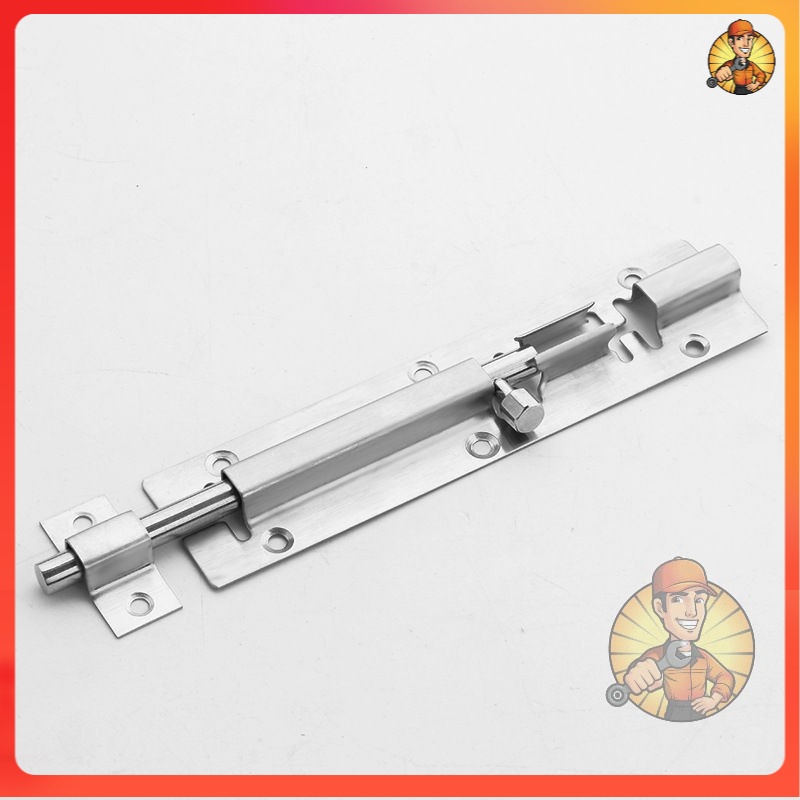 4" 26mm Home Gate Door Security Guard 304 Stainless Steel Flush Latch ...