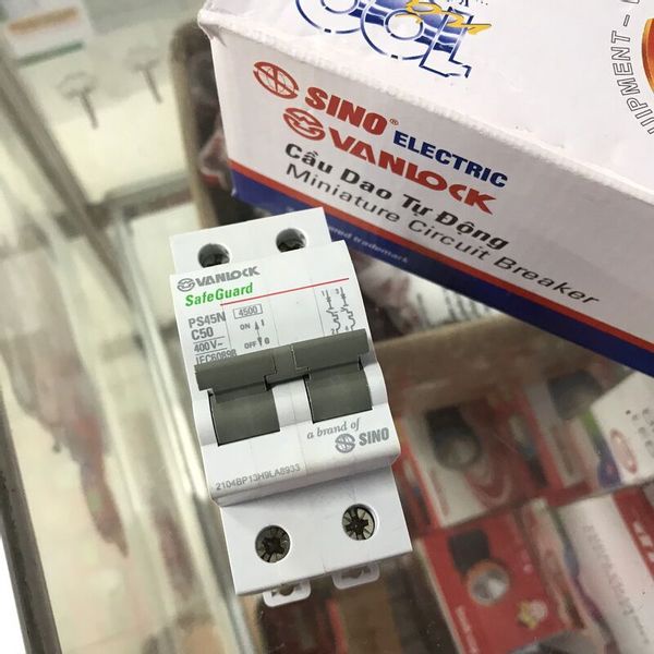 Sino Double 2-Phase 2-Pole CB Automatic Circuit Breaker 20A to 63A ...