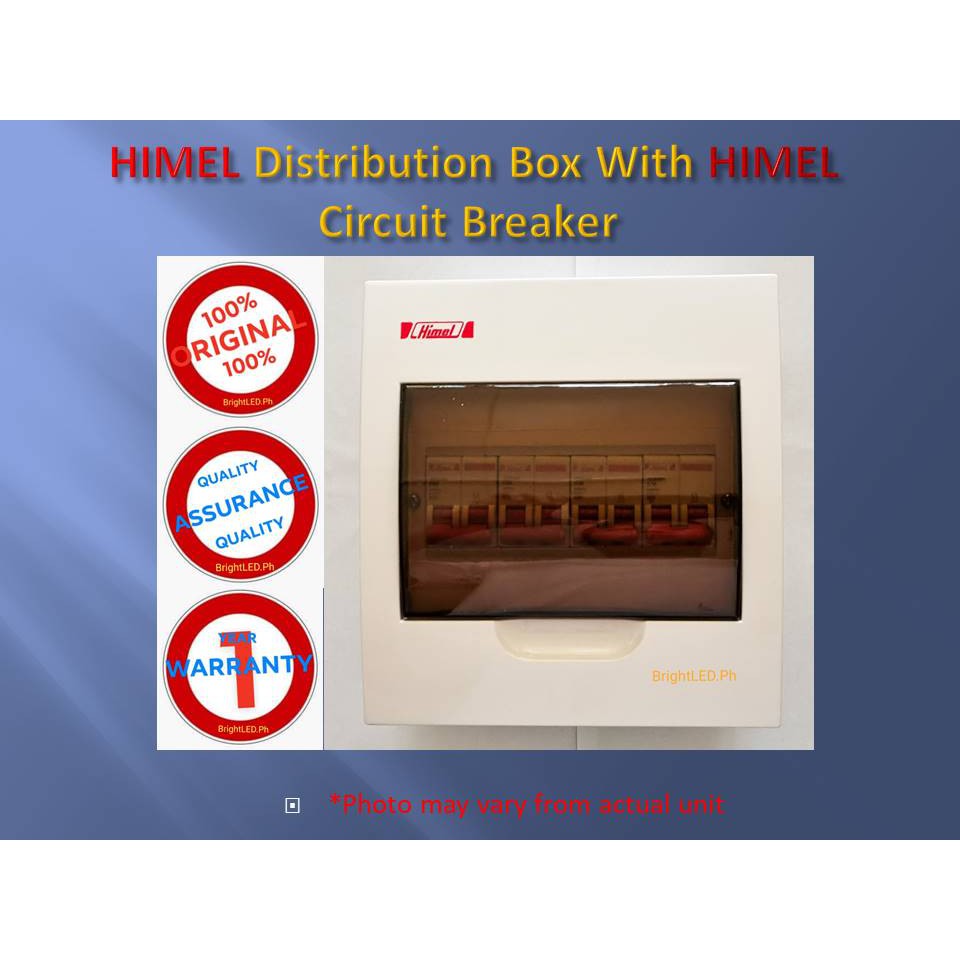 HIMEL Distribution Box with Circuit Breakers | Shopee Philippines