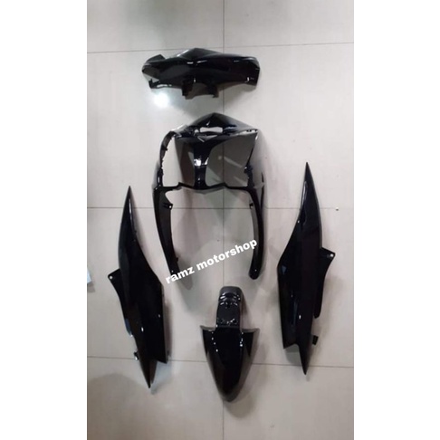 MiO 4 set fairings body kit Thailand made black color glossy | Shopee ...