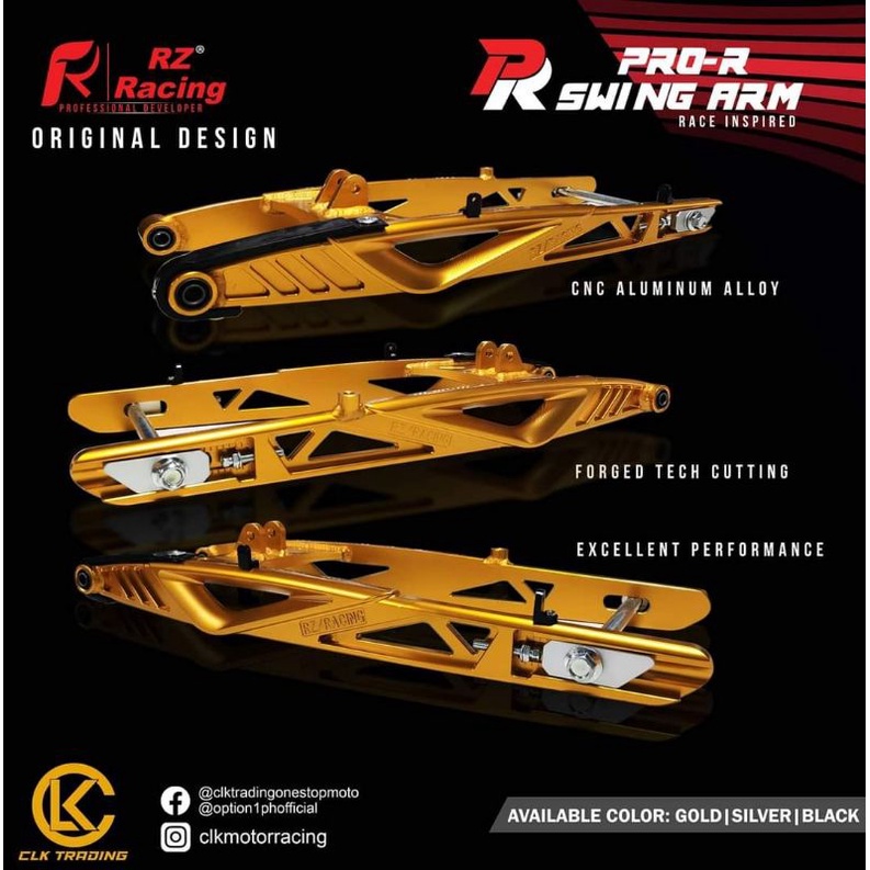 RZ RACING PRO ARM FOR SNIPER 150/155 | Shopee Philippines