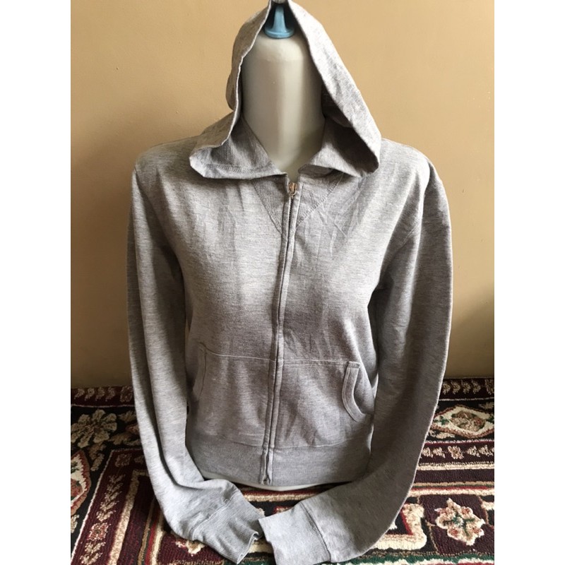 Grey Hoodie Jacket** | Shopee Philippines