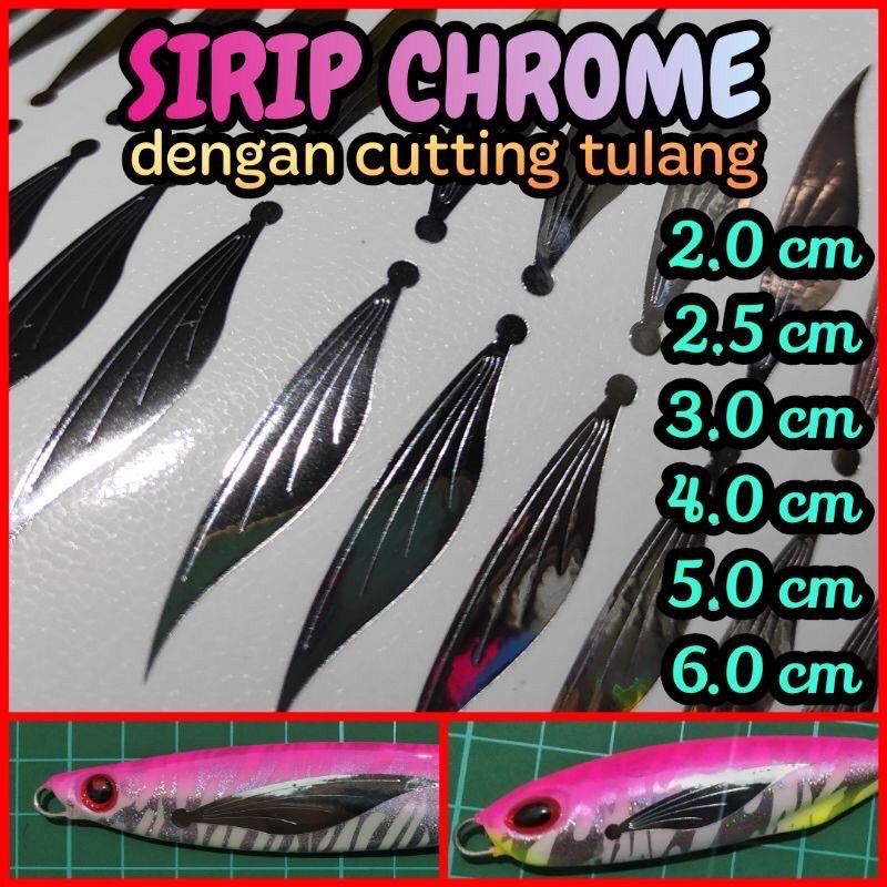 Metal Jig Fish Fin Sticker | Shopee Philippines