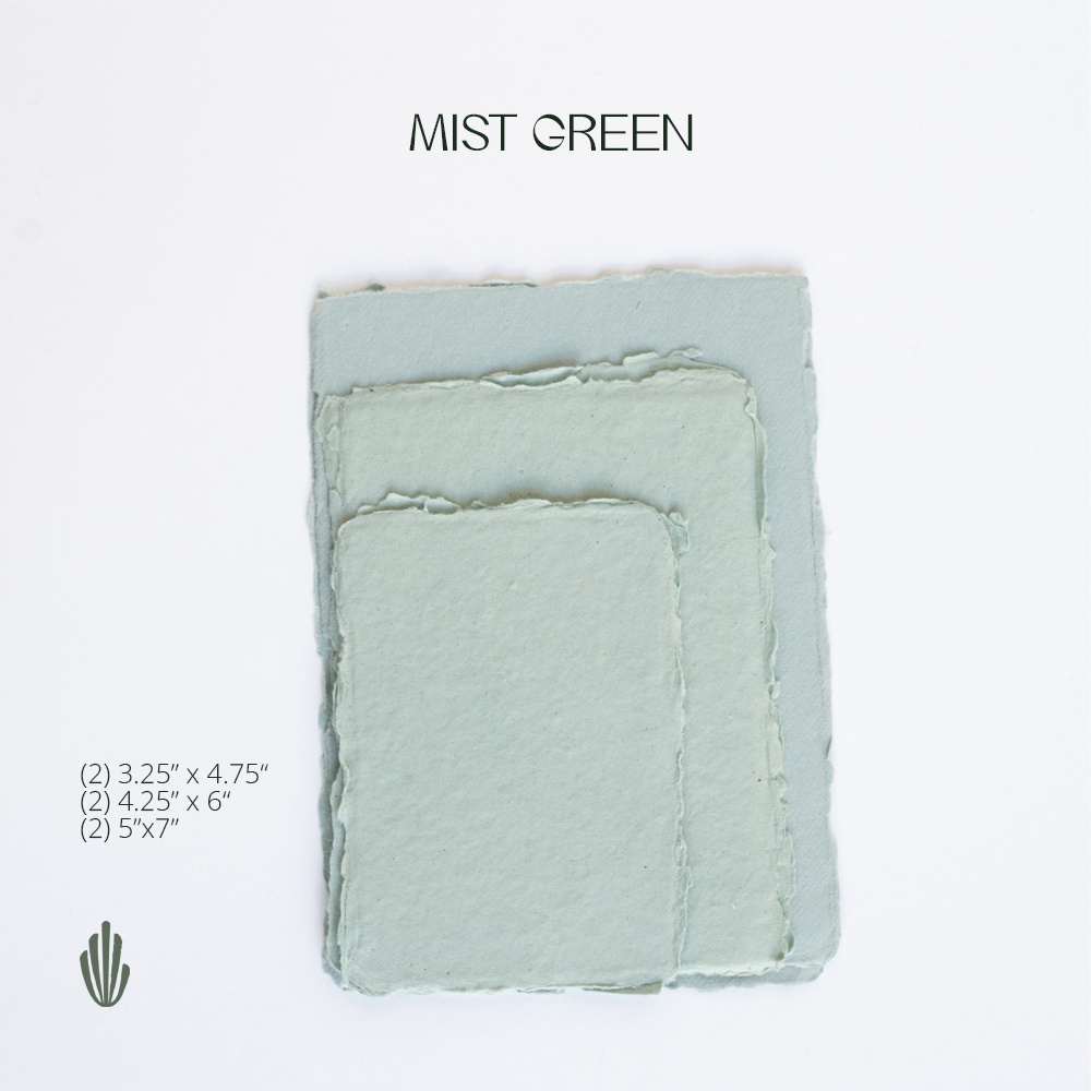 Size Sample Pack Indian Handmade Cotton Rag Deckle Edge Paper | Shopee ...