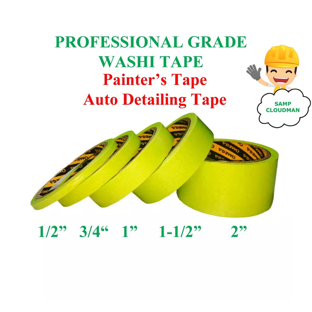 Painters Tape Washi Tape / Auto Detailing Masking Tape Painter's Tape 1 ...