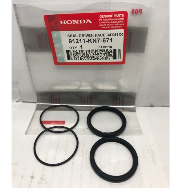 POLI Poly puli seal 1set (4pcs) vario 110 vario125 vario150,beat esp ...