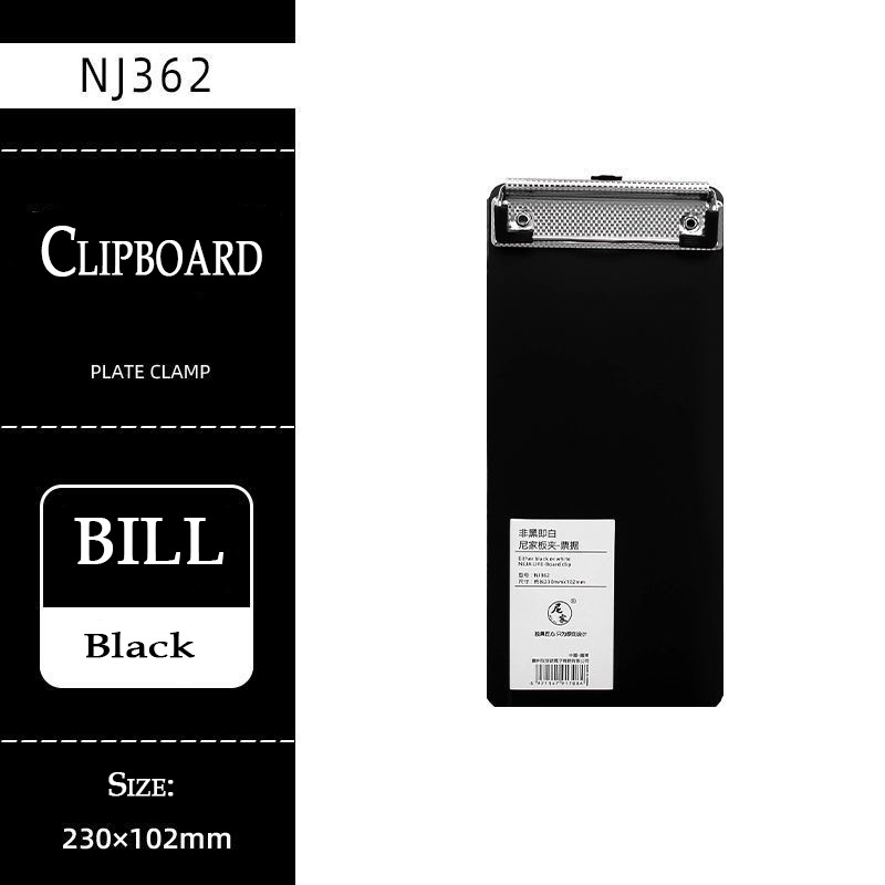 A4 / A5 / A6 / Bill Clipboard Writing Sheet Pad Clip Board File Folders ...