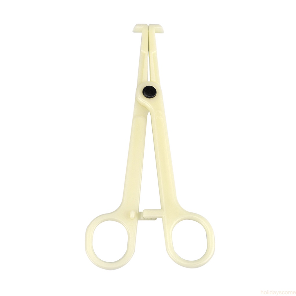 Plastic Puncture Plier Forceps Tweezers Professional Portable Body ...
