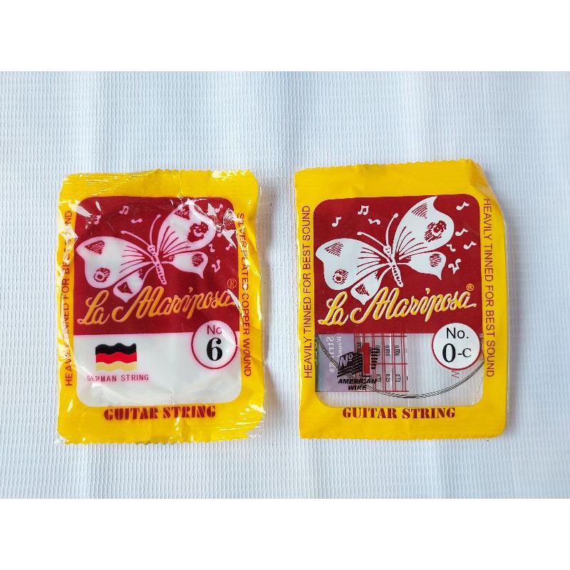 La Mariposa Guitar String # 0,6 ONLY & Eagle Guitar String | Shopee ...