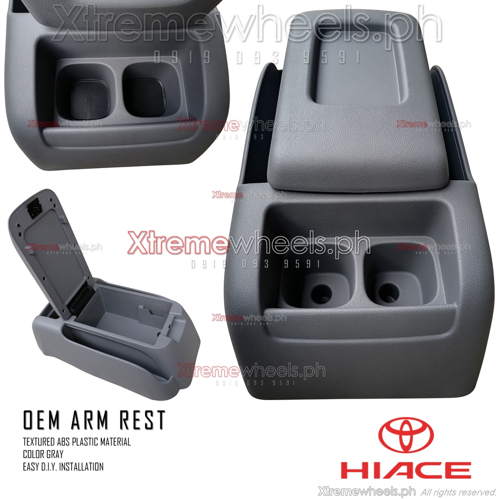 Toyota Hi ace / Hiace 2019-2025 Arm Rest / Console Box with Cup holder ...