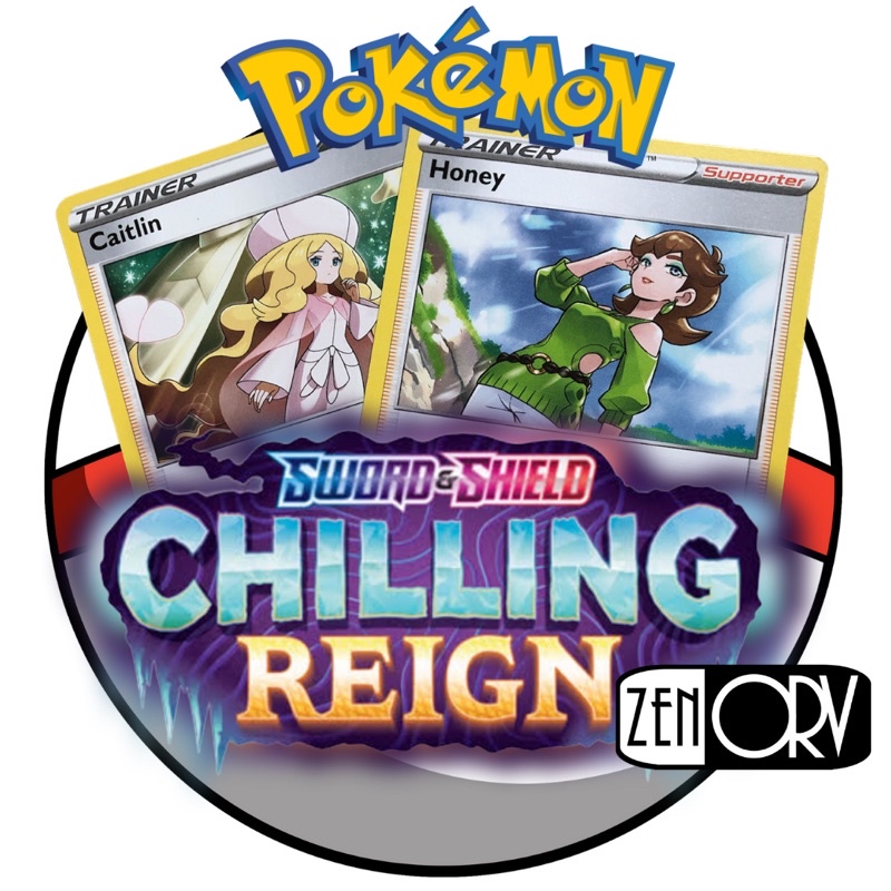 Chilling Reign Trainer Pokemon Card Singles TCG Cards Single | Shopee ...