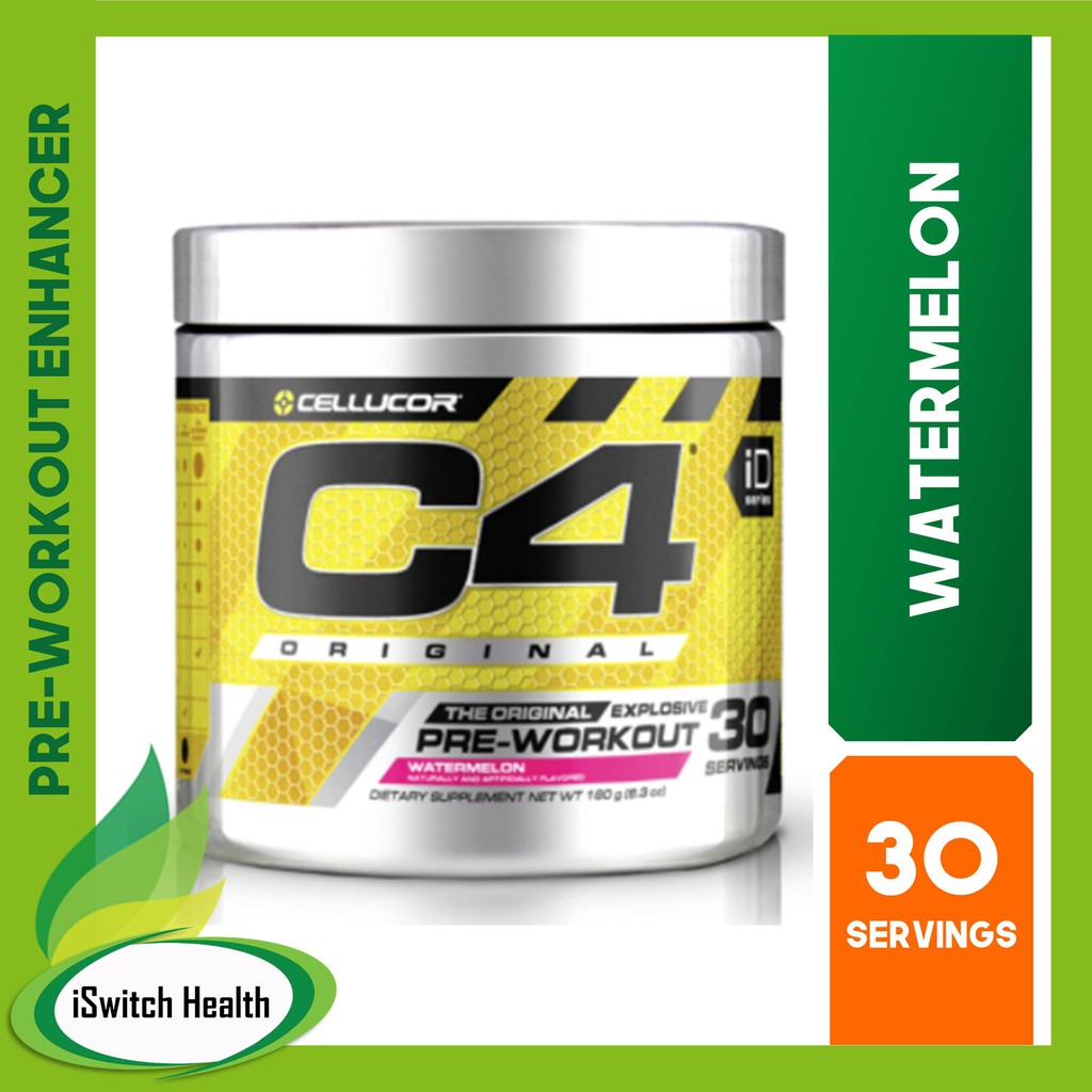 CELLUCOR C4 | ADVANCE PRE-WORKOUT | 30 SERVINGS | WELLNESS | BOOSTER ...