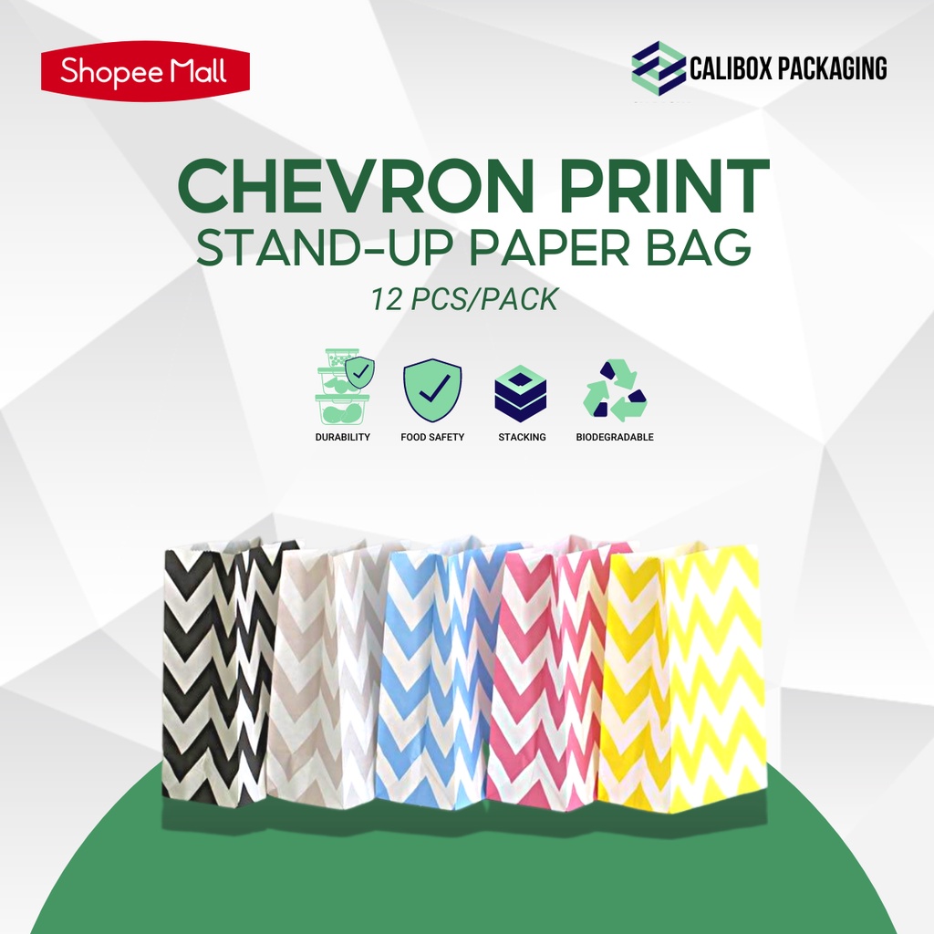 Calibox Packaging Stand Up Party Paper Loot Bag Birthday Bag Giveaways ...