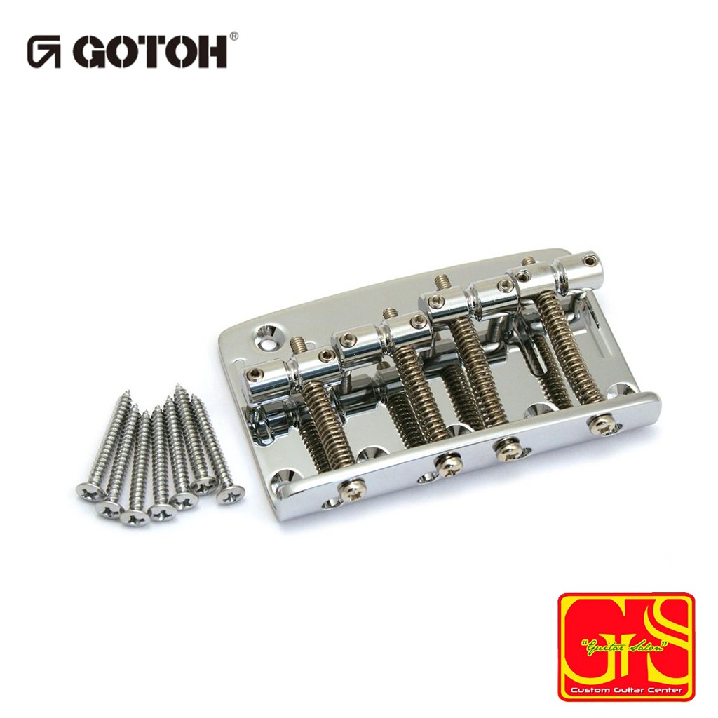Gotoh 203B-4-C Bass Bridge - Vintage Type - 4-string (CHROME) | Shopee Philippines