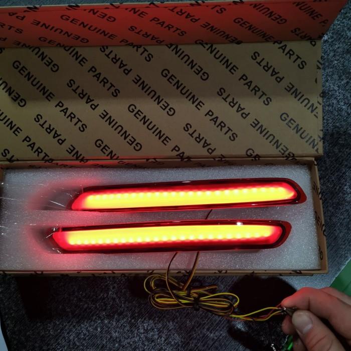 Led bumper Innova reborn model led bar City Light+Brake Light | Shopee ...