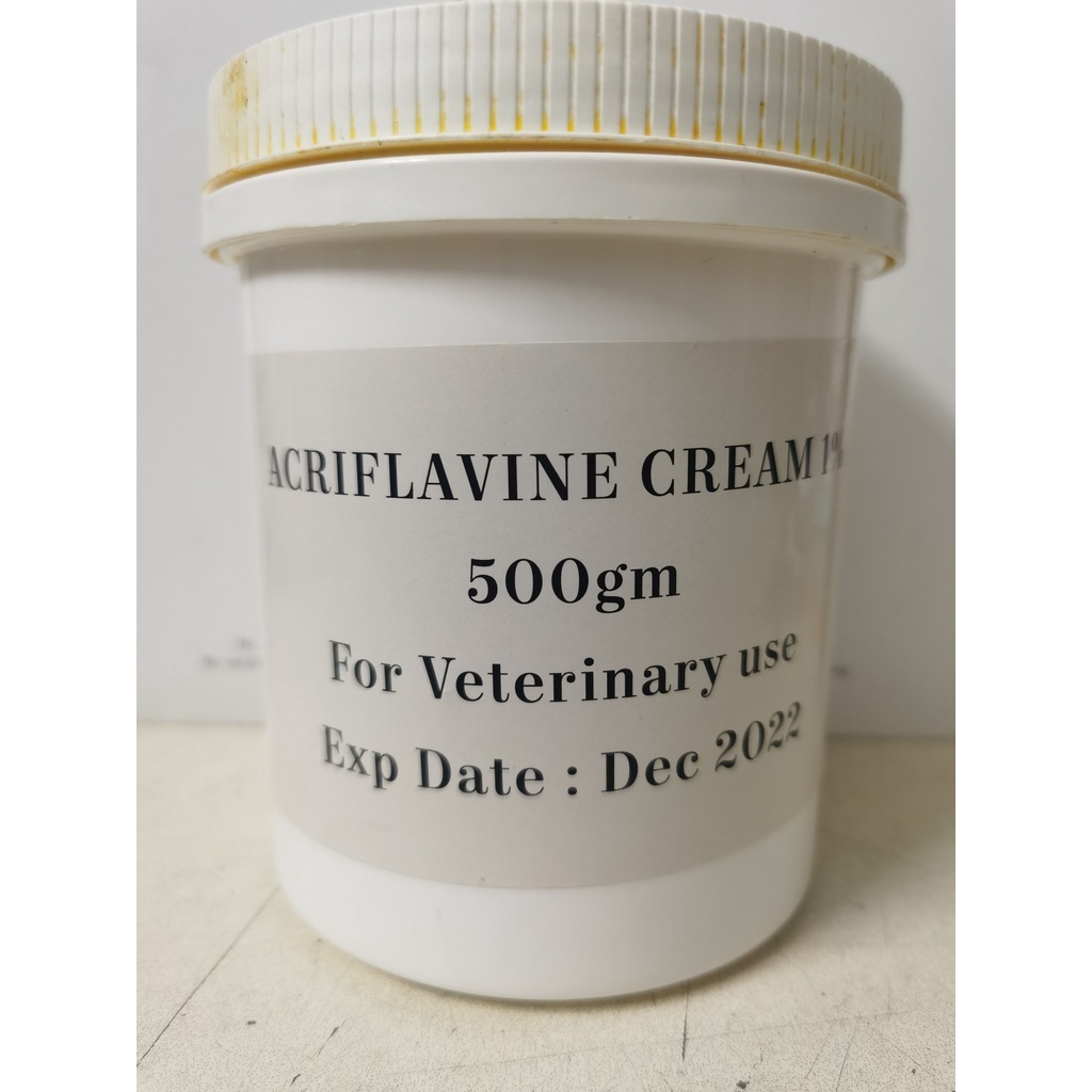 ACRIFLAVINE GREAM 1%,500g (Antiseptic Cream Haiwan / Cream Luka Haiwan ...