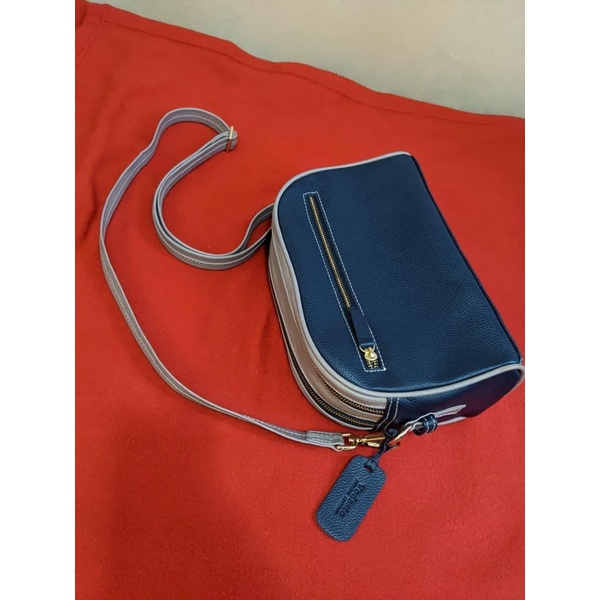 Vedasto Genuine Leather Jen Sling Bag | Shopee Philippines