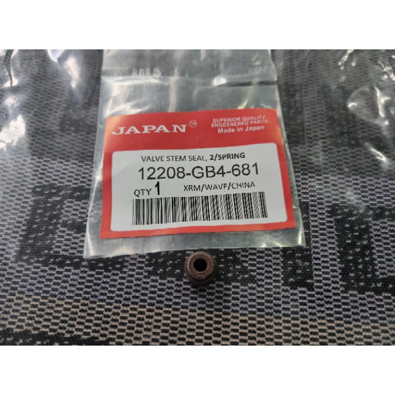 VALVE STEM SEAL 2SPRING FOR /XRM/WAVE/CHINA(1pc price only) | Shopee ...