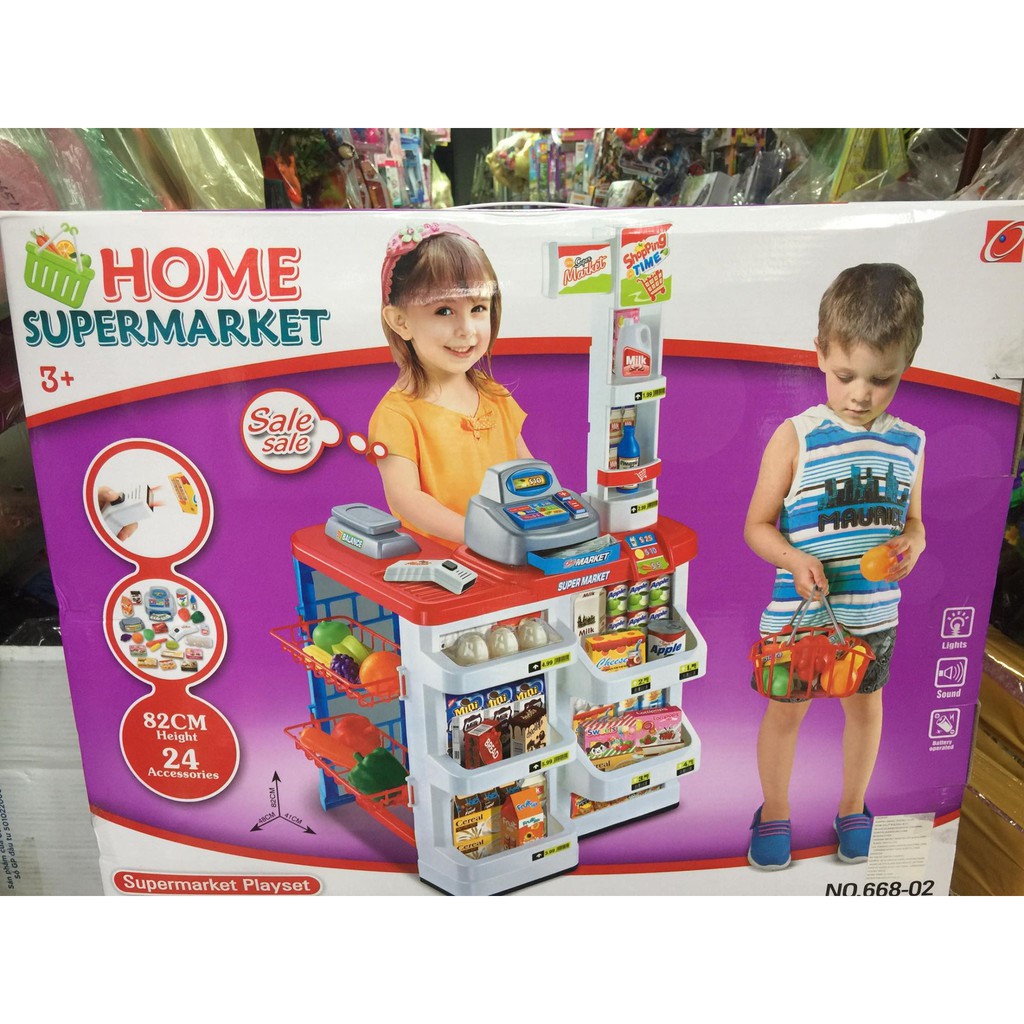 Miniature supermarket counter for children (034N) | Shopee Philippines