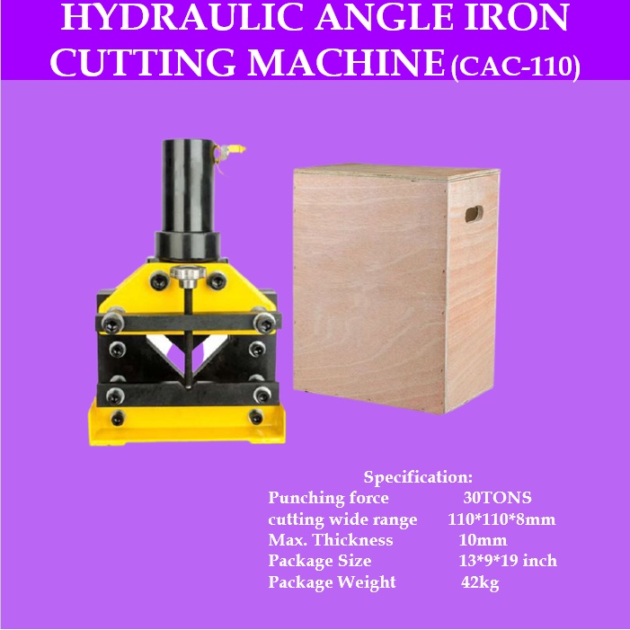 Mago 30 Tons CAC-110 Hydraulic Angle Iron Cutting Machine | Shopee ...