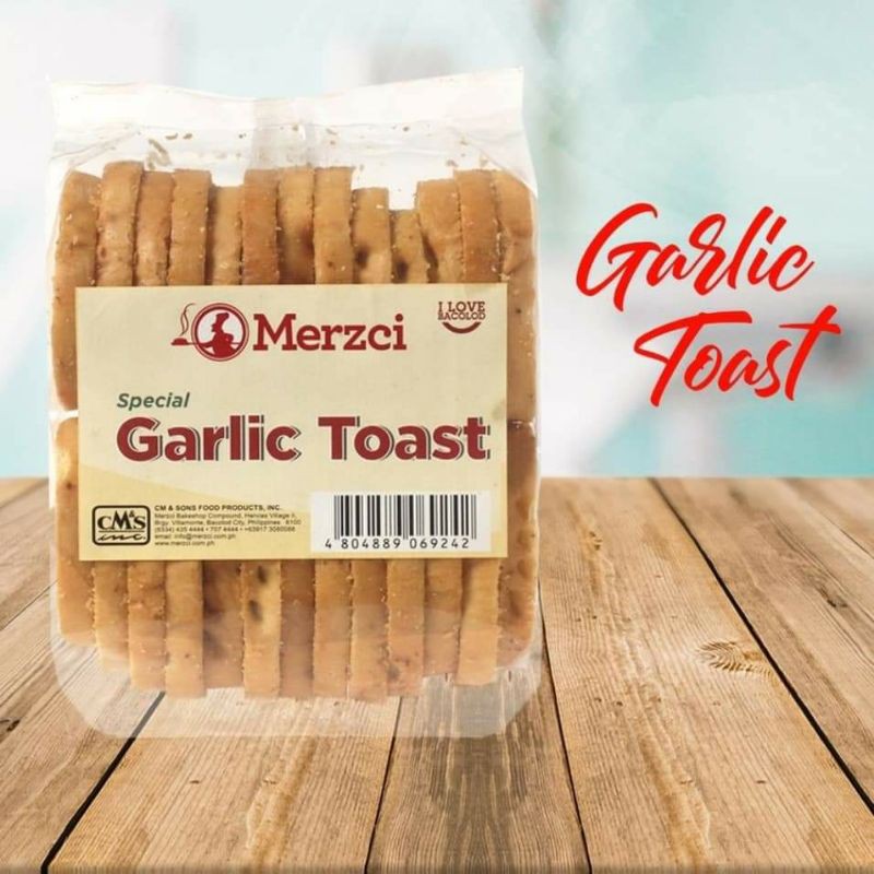 GARLIC TOAST MERZCI PASALUBONG | Shopee Philippines