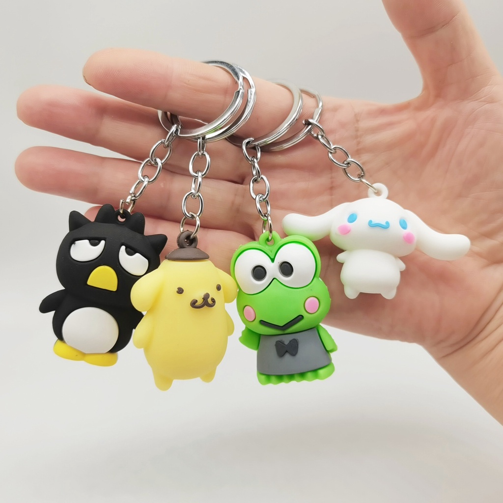 Fashionable New Cartoon KT Cat Melody Cool Keychain Harajuku Bag ...