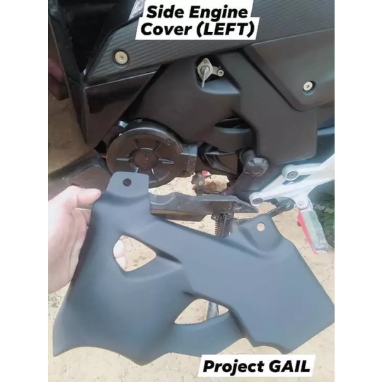 RUSI Sigma 250 Side engine Cover (right&left) | Shopee Philippines