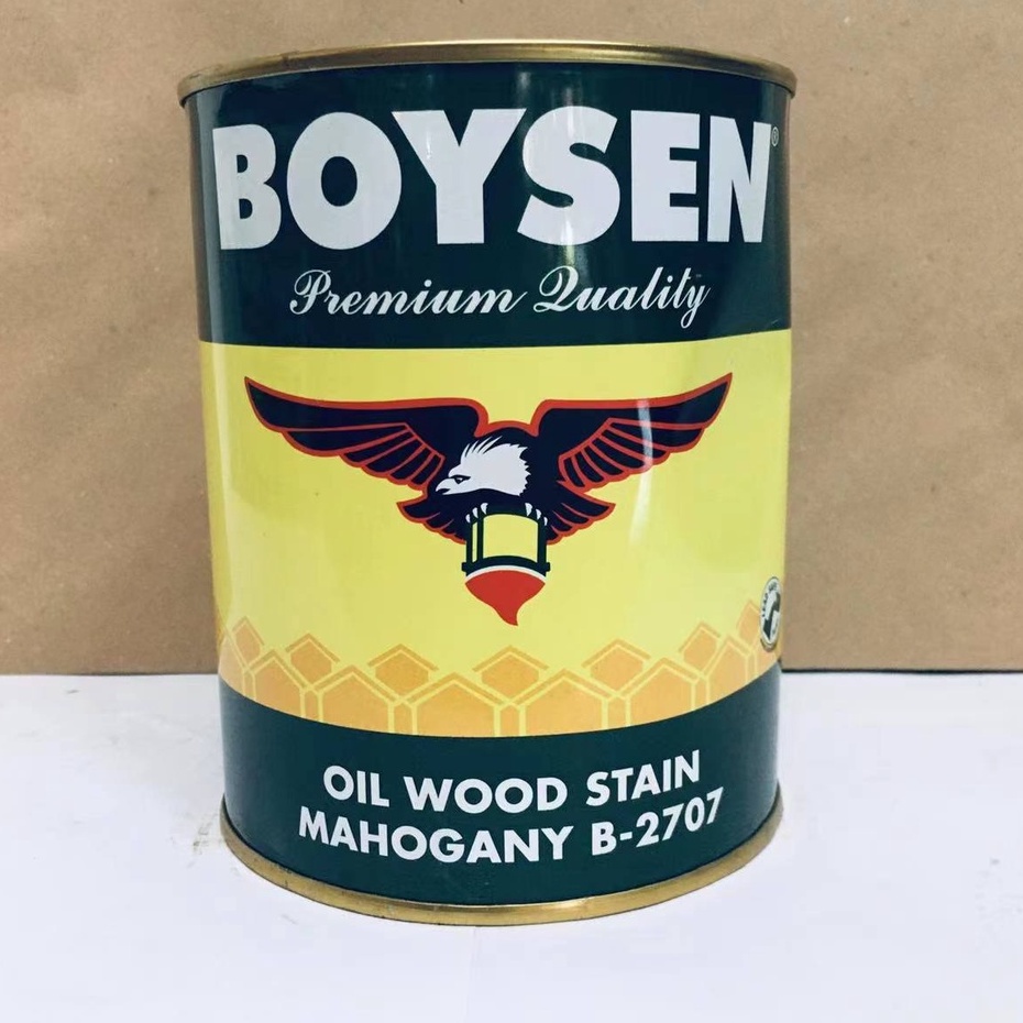 Boysen Oil Wood Stain 1 LITER Maple/Oak/Walnut/Mahogany | Shopee ...