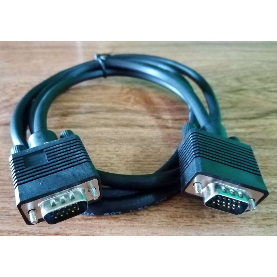 VGA Cable 3+4 (1.5m, 3m, 5m, 10m) | Shopee Philippines
