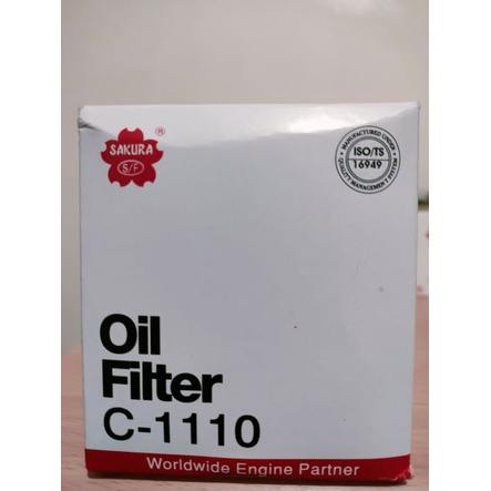 SAKURA OIL FILTER (Innova, Fortuner, Grandia, Hi-Lux) | Shopee Philippines