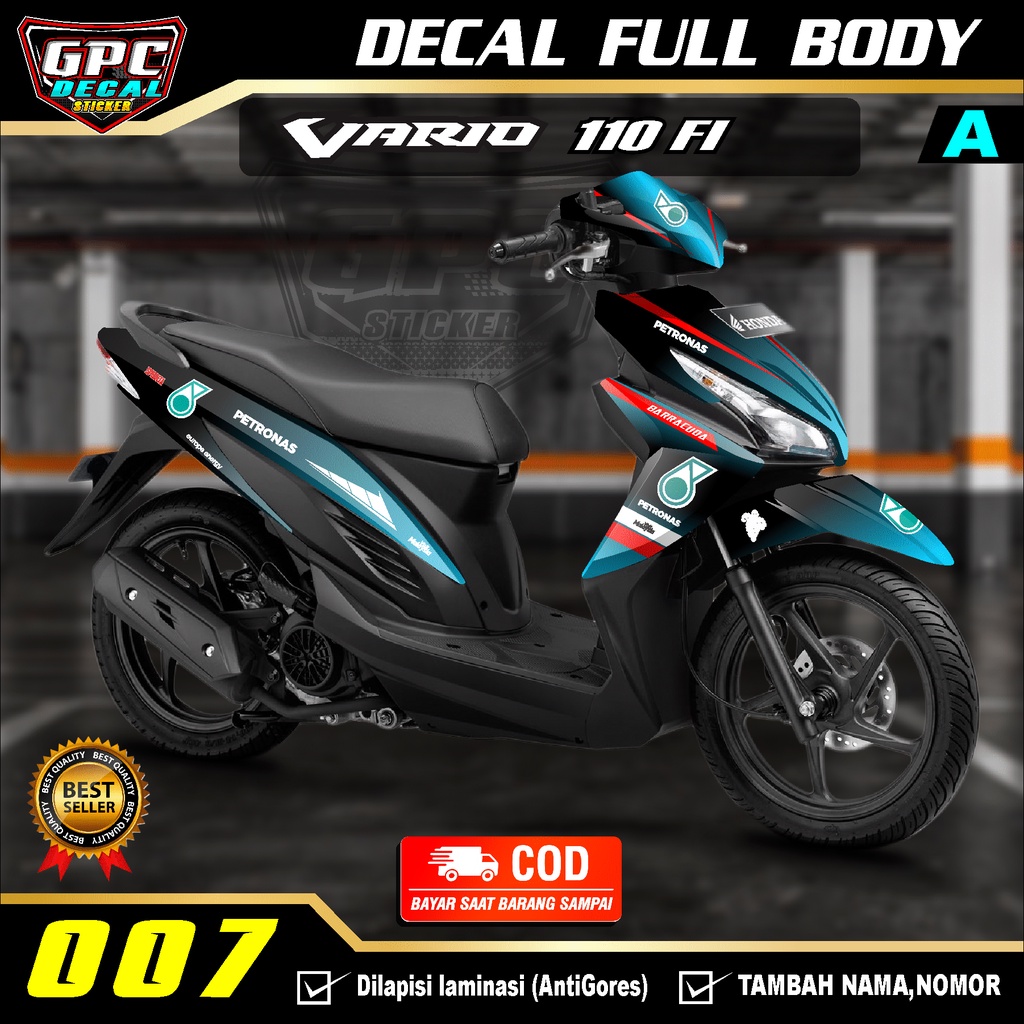 Vario 110 FI FullBody Sticker Decal Sticker Decal Variations list of ...