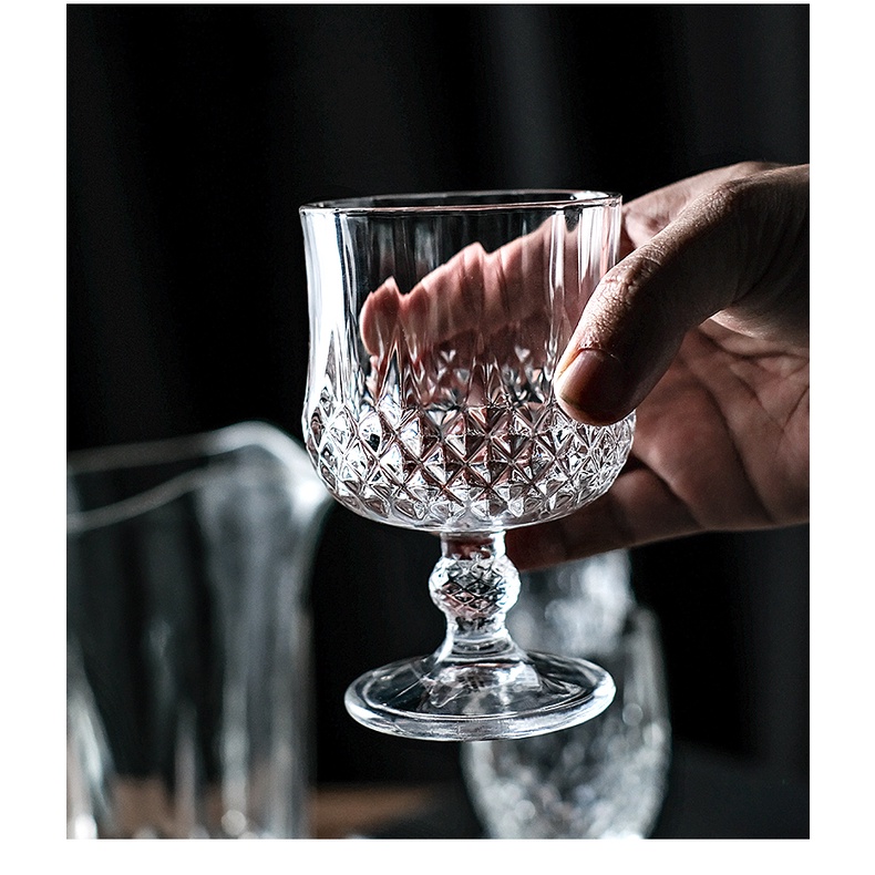 LG DSKB161-2C 185ML Delisoga Small embossed diamond wineglass whisky ...