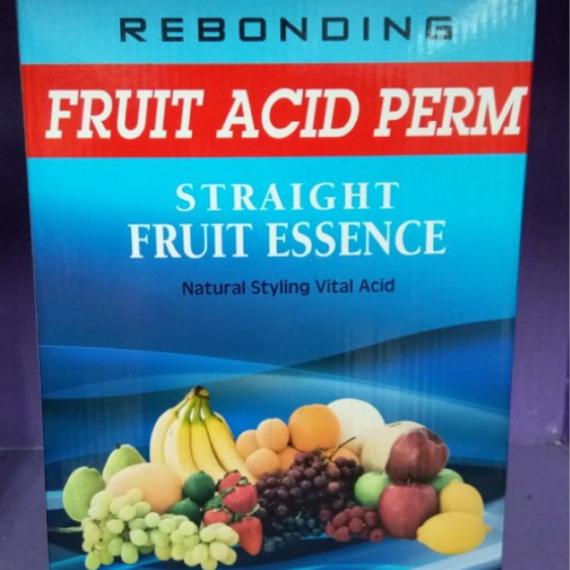 Fruit Acid Perm - Fruity Rebonding | Shopee Philippines