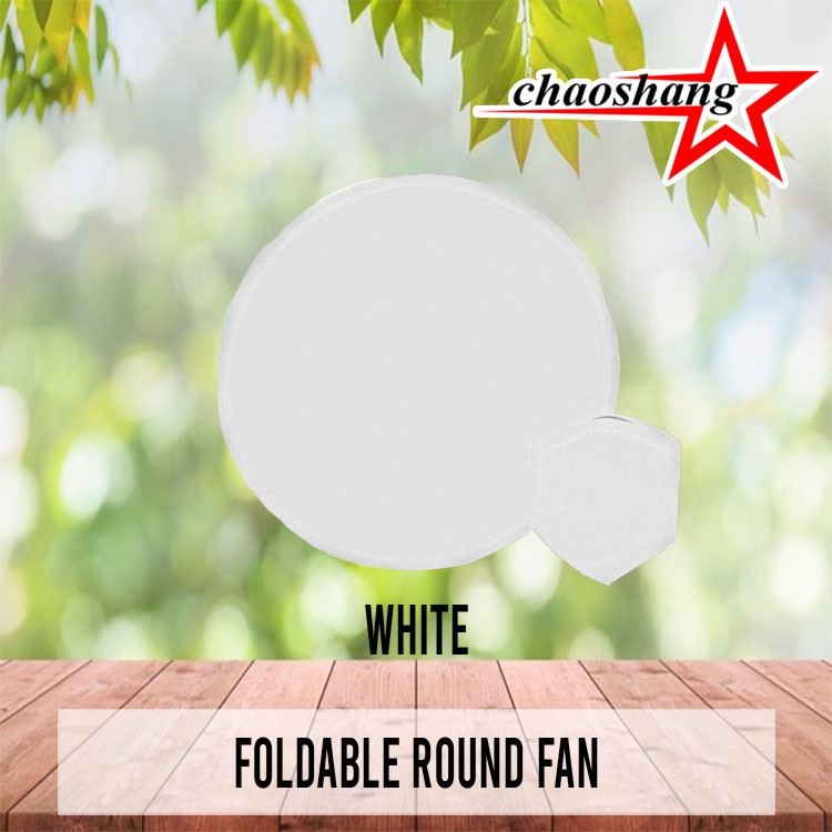 Foldable Sublimation Round Fan 100pcs | Shopee Philippines