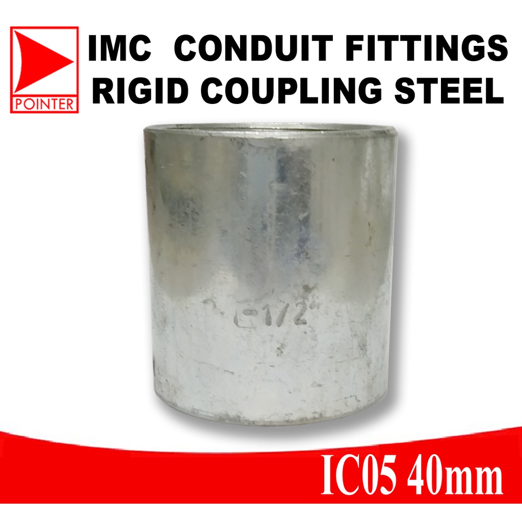 (Bundle)RIGID COUPLING Steel IMC Conduit Fittings | Shopee Philippines