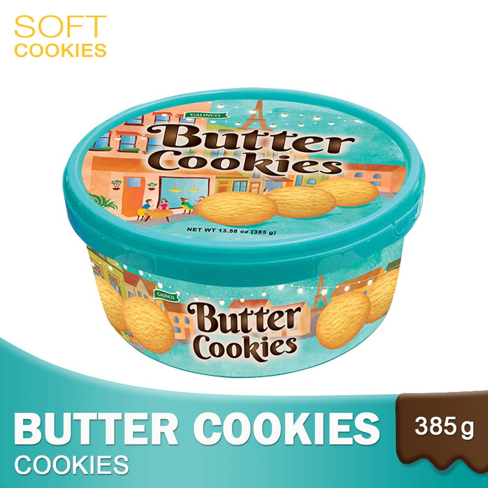 Galinco Butter Cookies 385g | Shopee Philippines
