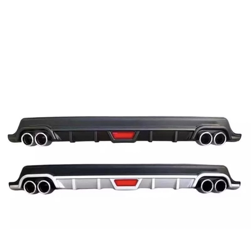 Rear body kit rear diffuser diffuser universal car ABS diffuser ...
