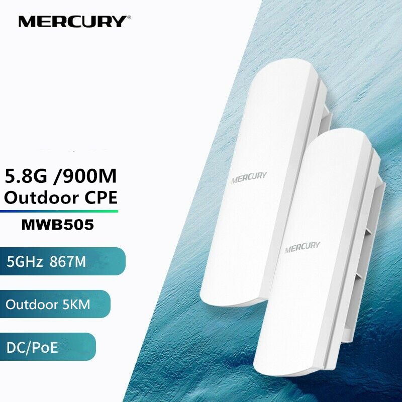 Outdoor Wireless Bridge CPE 1/5/15 KM Long Range 900M 5.8G Outdoor ...
