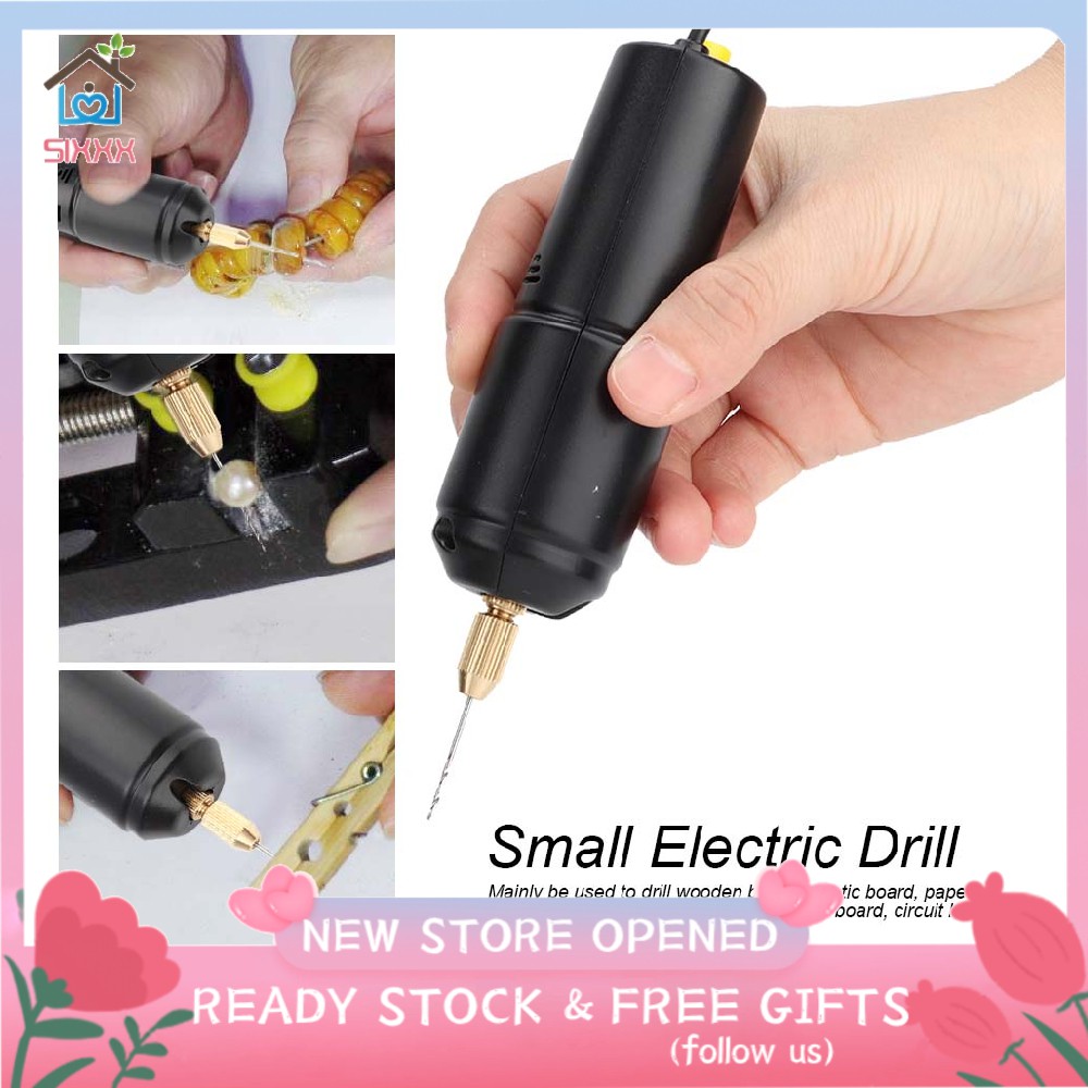 [READY STOCK] Portable Mini Small Electric Drills Handheld Micro USB ...