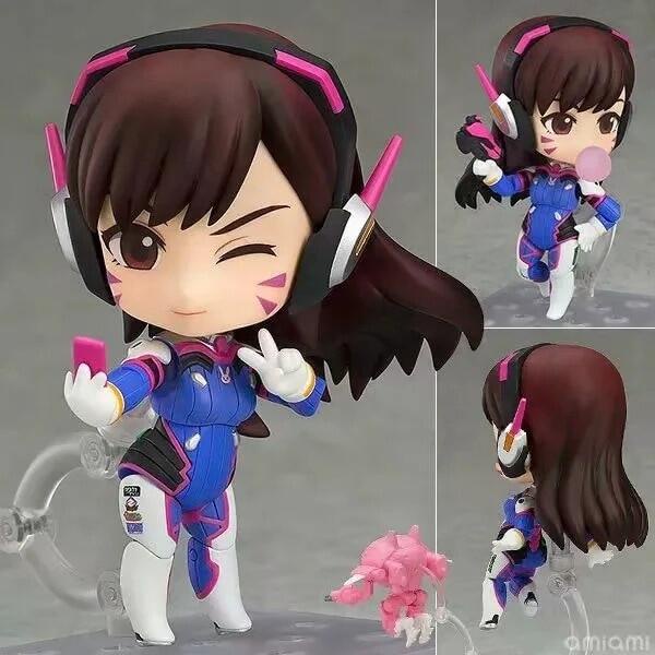 Game OW DVA Mecha D.VA Cute Articulated Figure Model Toys | Shopee ...