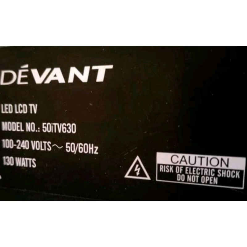 Backlight Set 50inch Devant 50itv630 Smart Led BRANDNEW Genuine parts ...