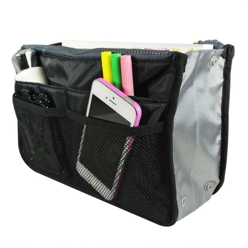 Dual Bag in Bag Organizer (Black) Marvelous | Shopee Philippines