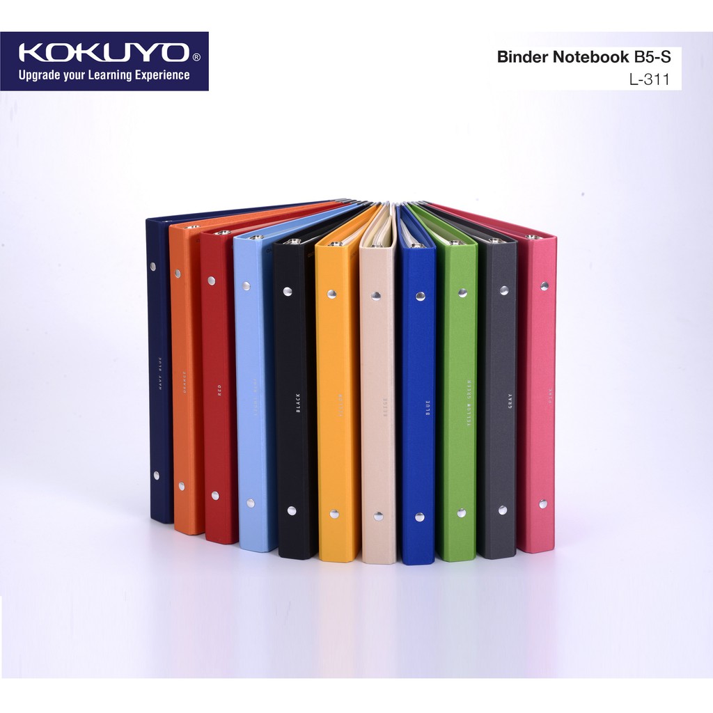KOKUYO COLOR PALETTE Book Binder Notebook Color Palette - A5/B5 (REFILLABLE) | Shopee Philippines