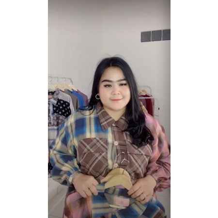 Big size Flannel mix shirt (Premium Material) | Shopee Philippines