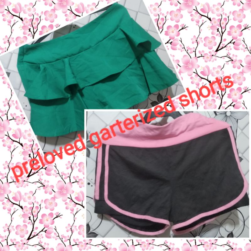 preloved garterized mixed shorts 20 pesos each shopee check out for ...