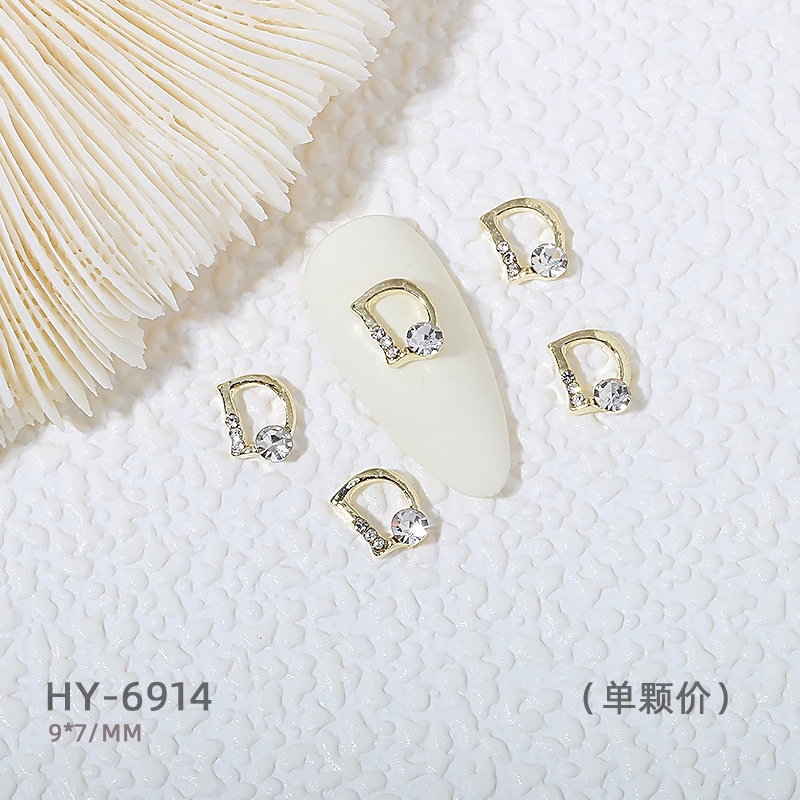 ins nail jewelry, pearl and diamond round wreath, opal bow, peach heart ...