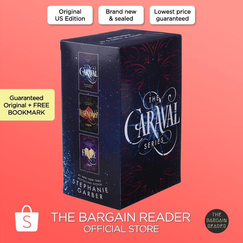 The Caraval Paperback Boxed Set: Caraval, Legendary, Finale (Caraval #1-3) by Stephanie Garber ...