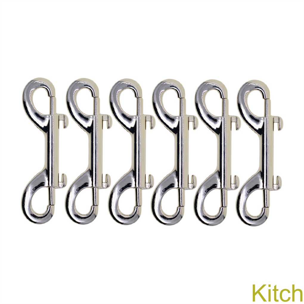 [Kitch]6 Pieces Steel Bolt Snaps Portable Detachable Heavy Duty Double ...