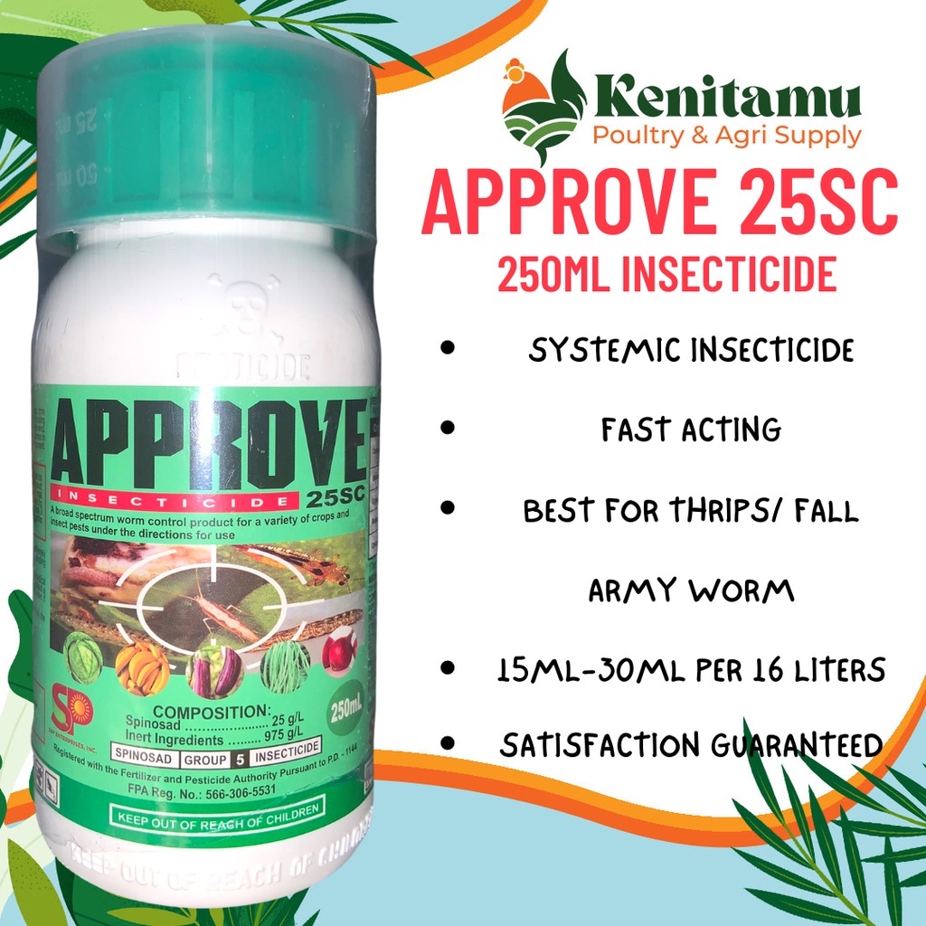 APPROVE 25SC (250ML) INSECTICIDE BY: S&P Entr. | Shopee Philippines